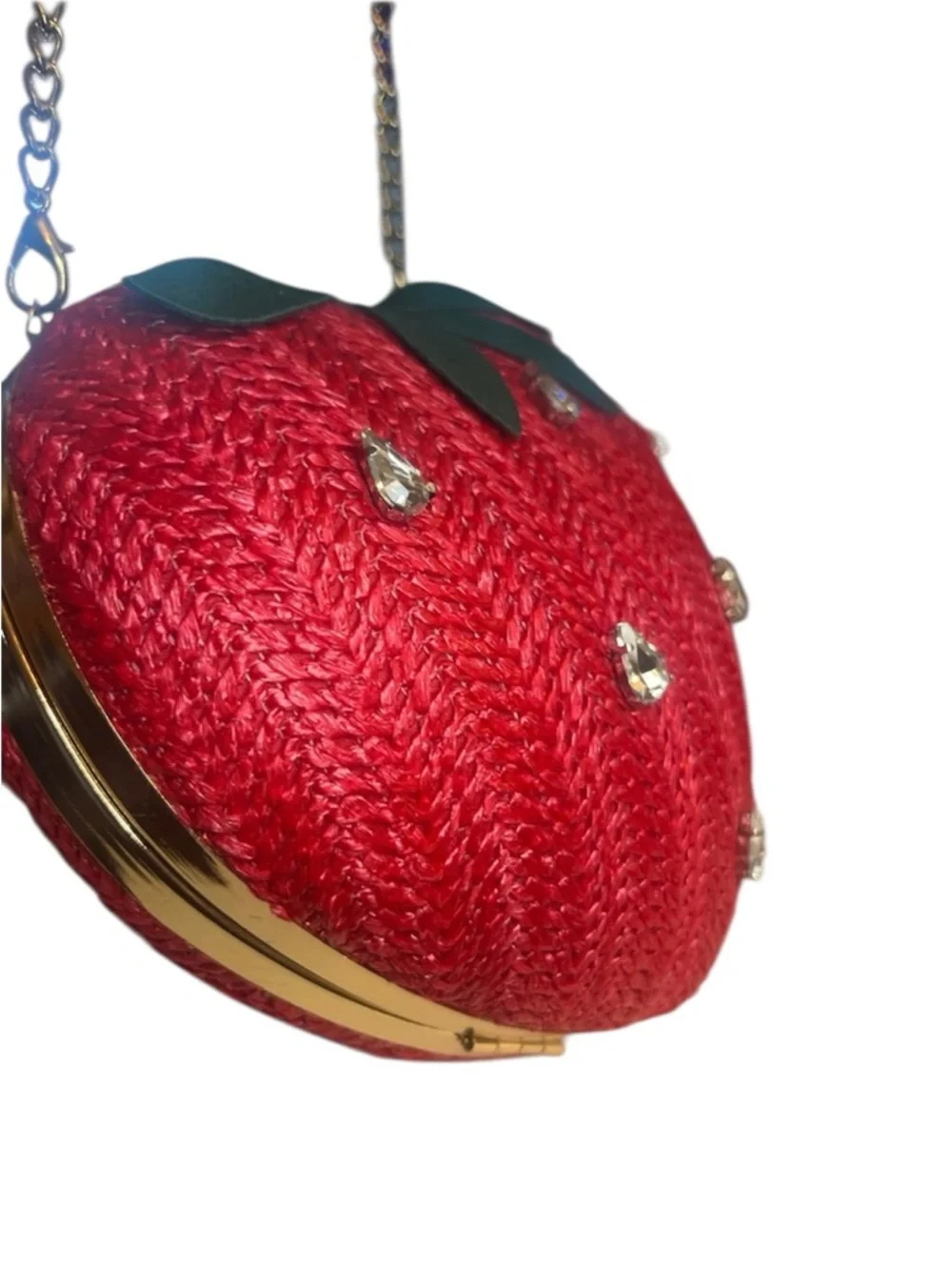 Savannah | Bags | Nwt Savanna Tiktok Viralred Strawberry Clutch Purse ...